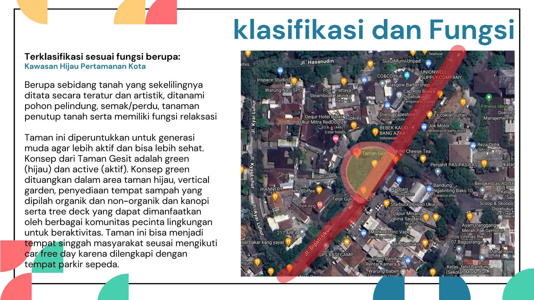 Ruang Terbuka Hijau (RTH) adalah area yangmemanjang berbentuk jalur dan ...