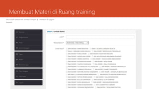 Ruang training kurikulum1 | PPTX
