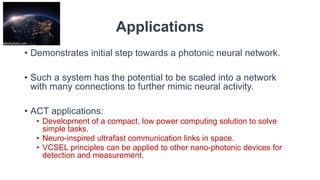 Photonic Neurons: Spiking Information Processing with Lasers | PDF
