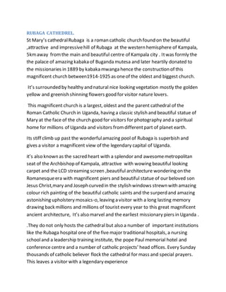 Rubaga cathedrel | PDF