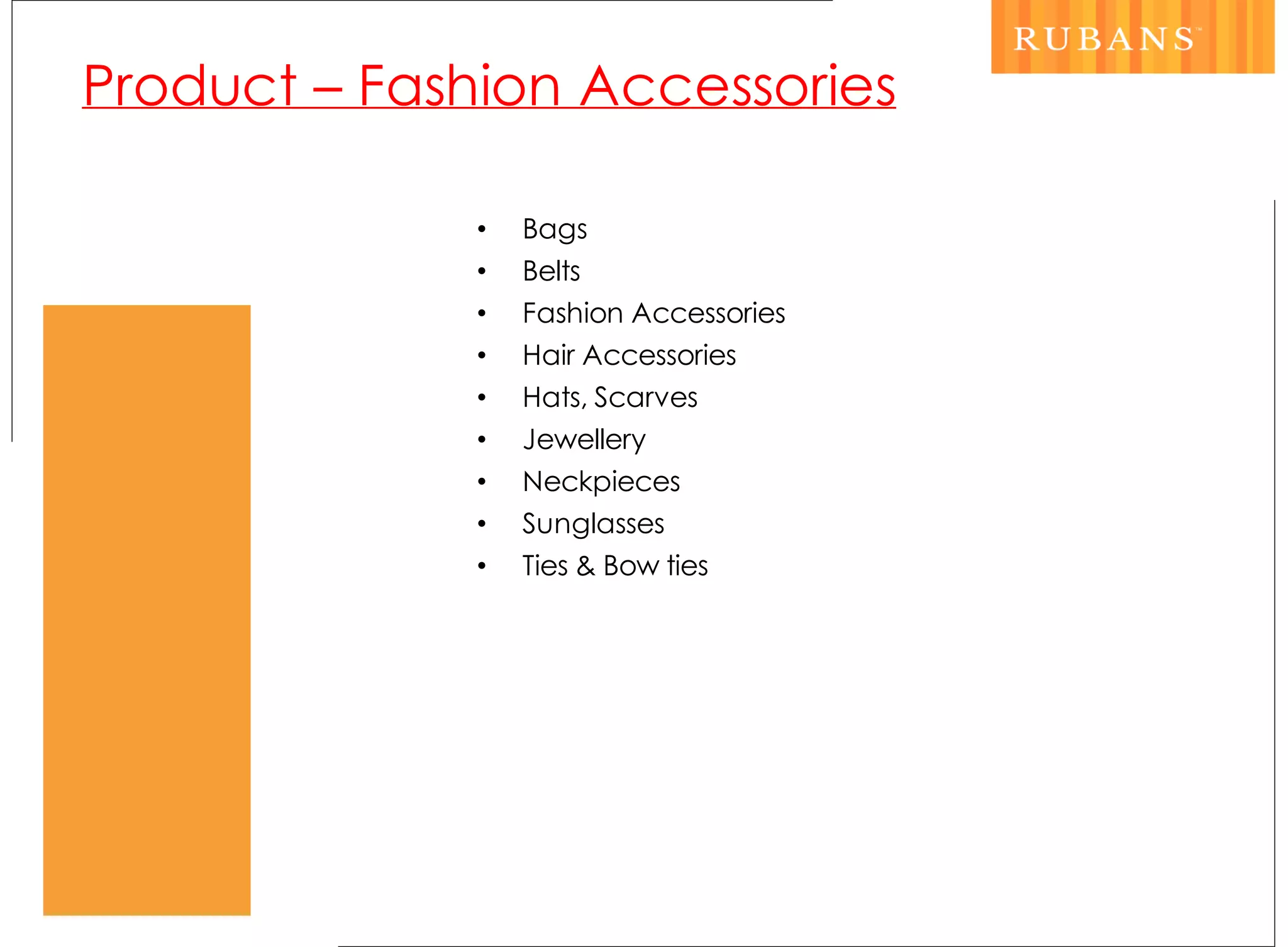 Rubans corporate presentation | PDF
