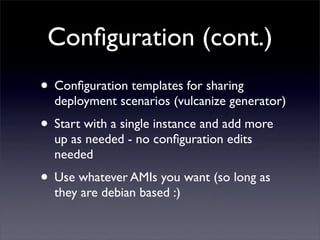 Deploying Rails on EC2 using Rubber (Slides Only) | PDF