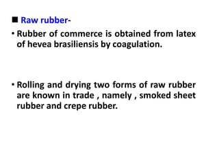 Rubber | PPTX