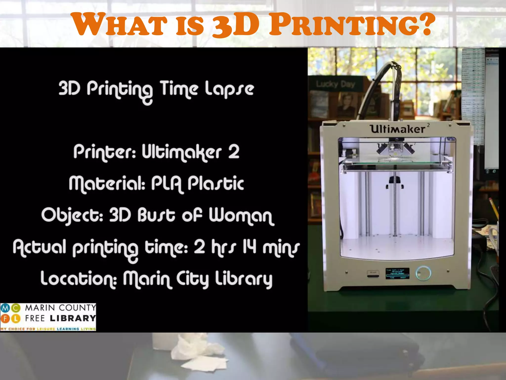 Marin City Library's 3D Printed Rubber Band Car Contest Presentation | PPTX