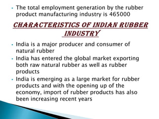 Rubber based industries | PPTX