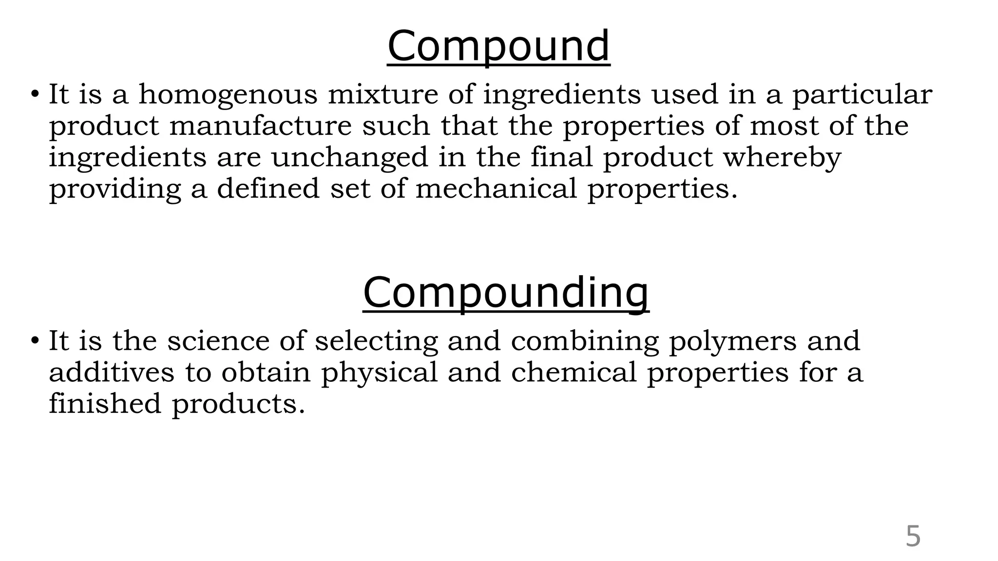 Compounding Of Rubber | PPTX