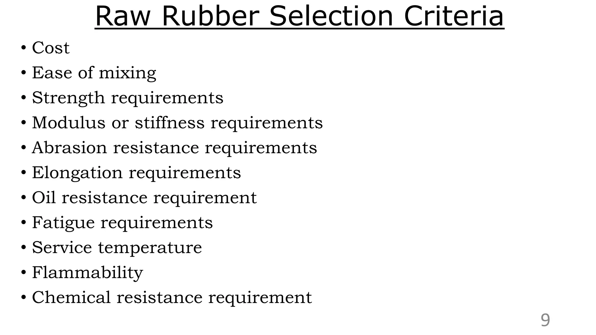 Compounding Of Rubber | PPTX