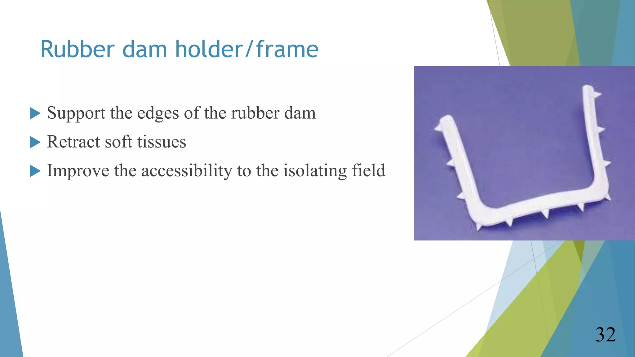 RUBBER DAM IN ENDODONTICS | PPTX