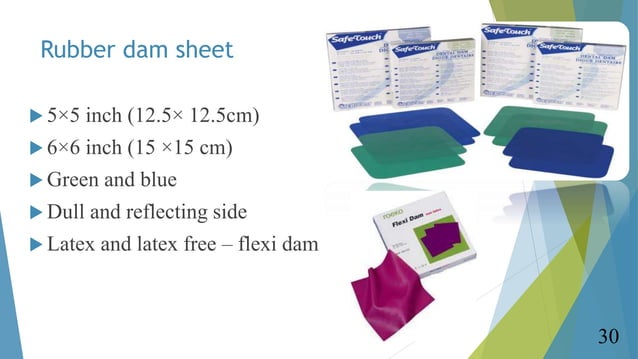 RUBBER DAM IN ENDODONTICS | PPTX | Dental Health | Diseases and Conditions
