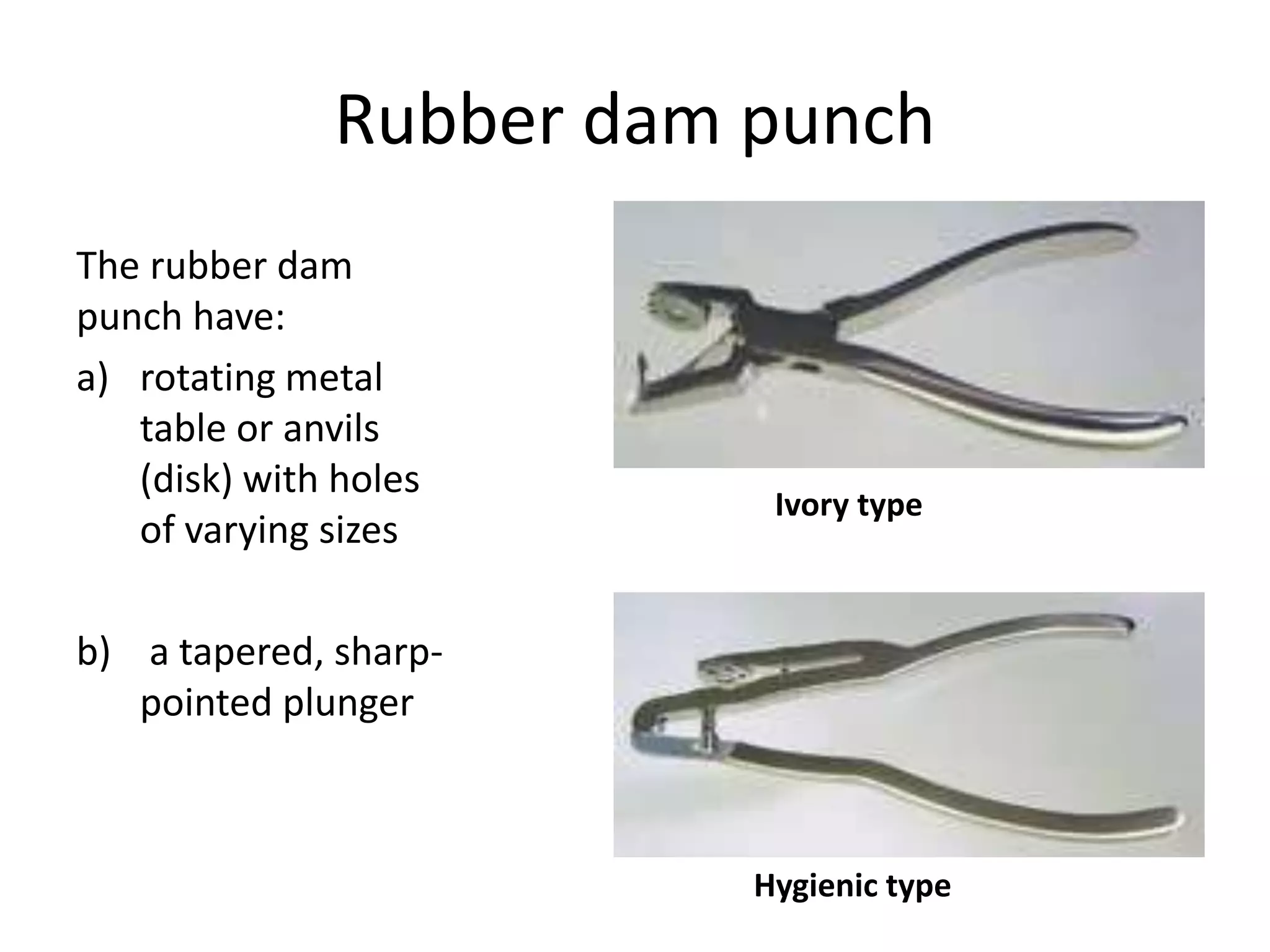 Rubber dam application | PPTX