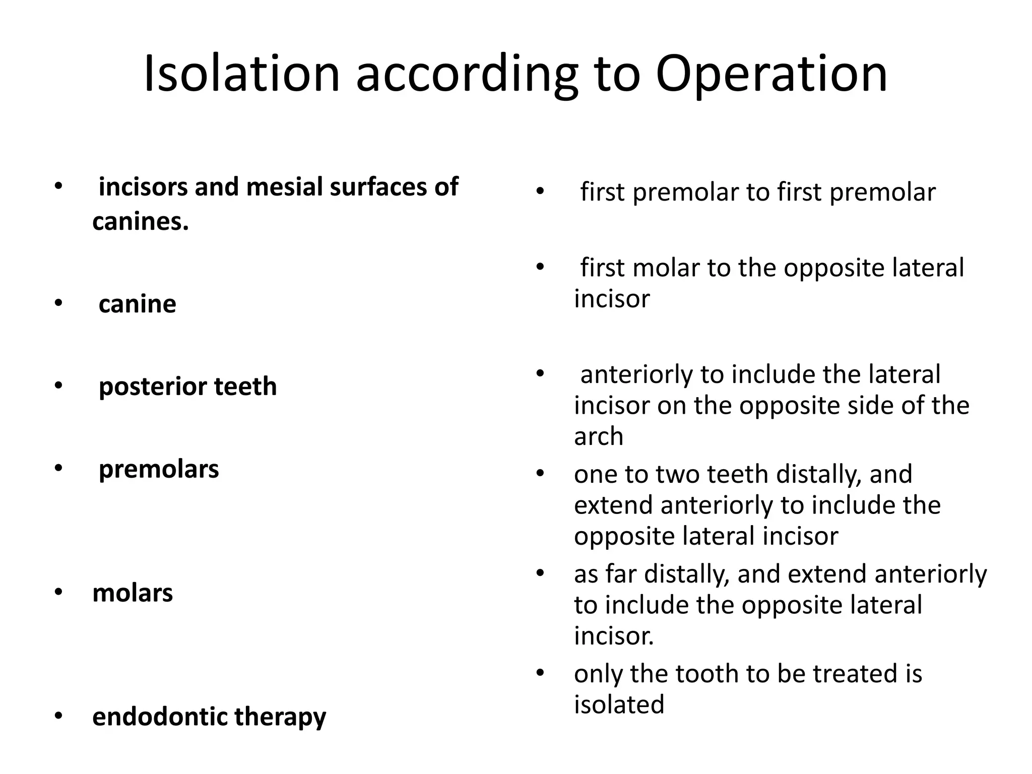 Rubber dam application | PPTX