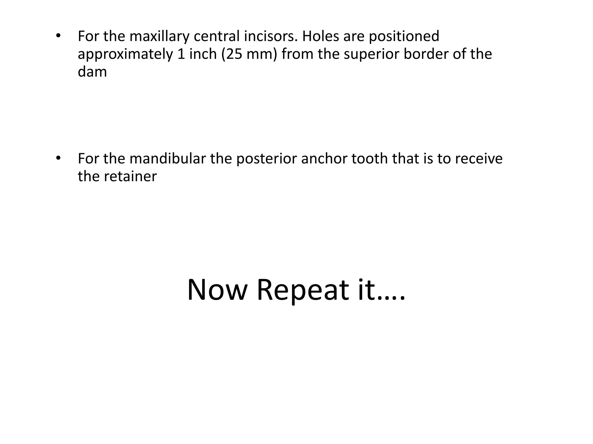 Rubber dam application | PPTX