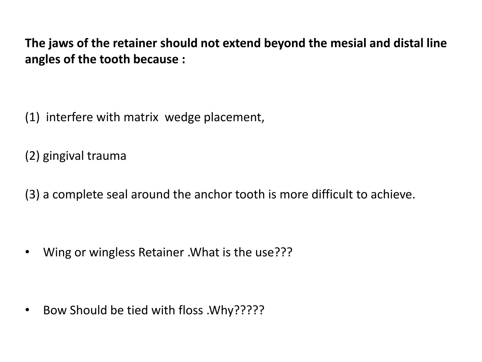 Rubber dam application | PPTX