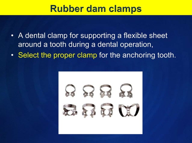 Rubber dam isloation | PPTX