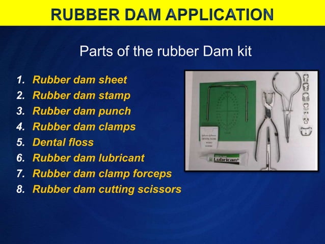 Rubber dam isloation | PPTX