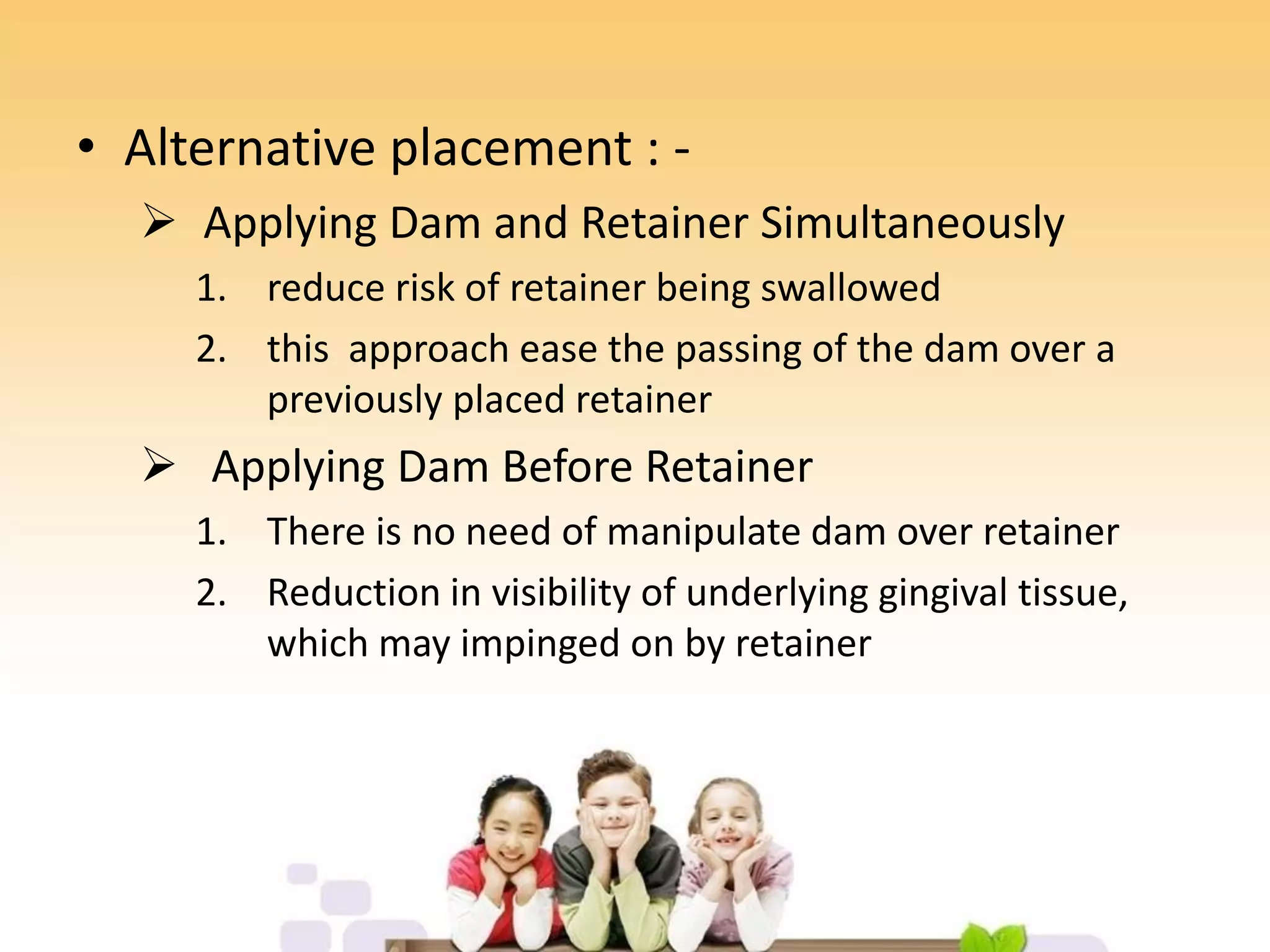 Rubber Dam - Dentistry | PPSX