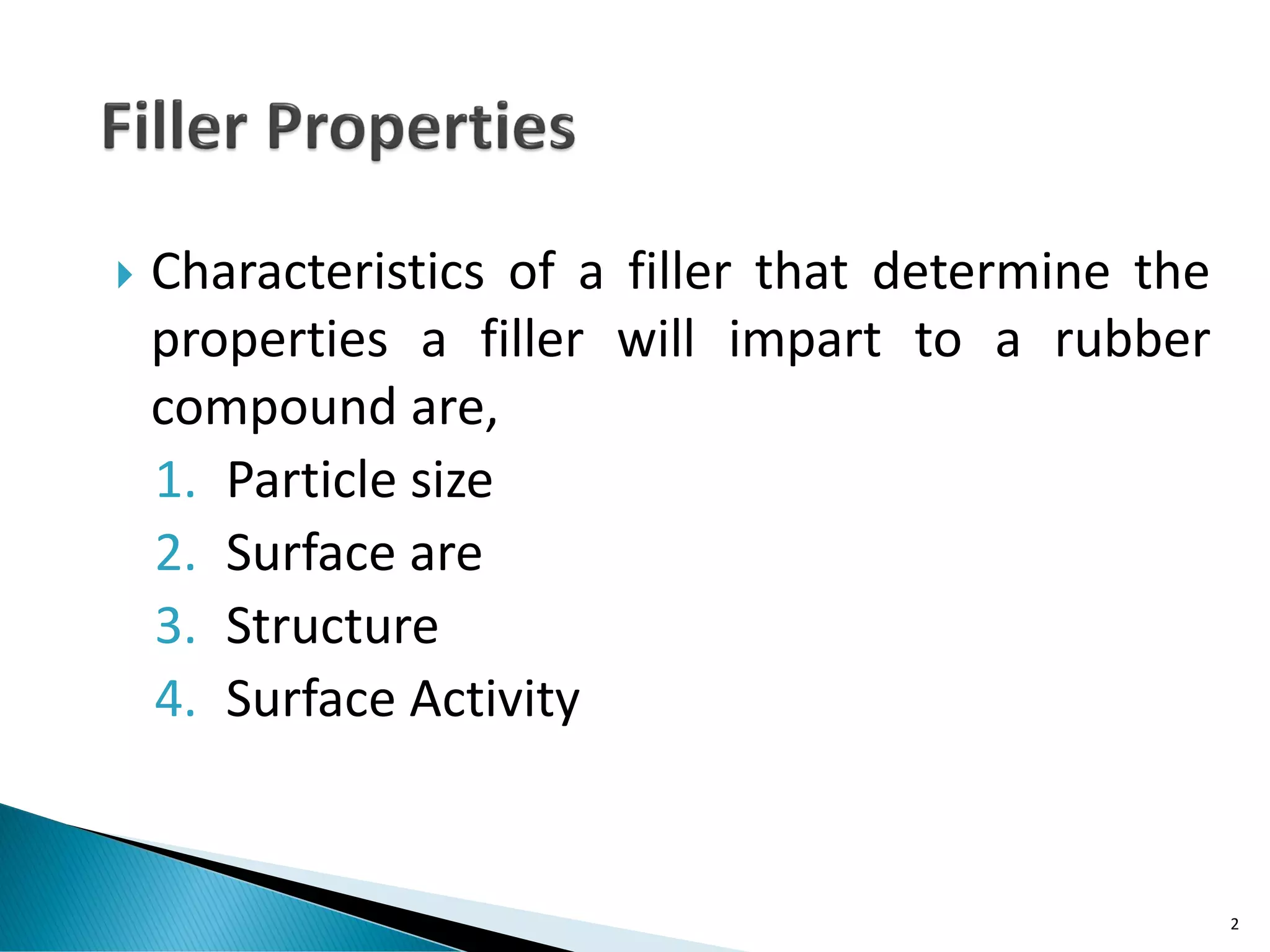 Rubber fillers | PDF