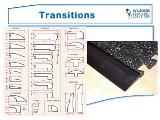 Rubber fitness flooring 10 5-13 mmwa | PPT