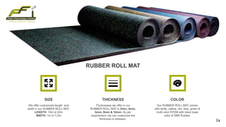 Rubber Flooring Manufacturer in Delhi India | PPT