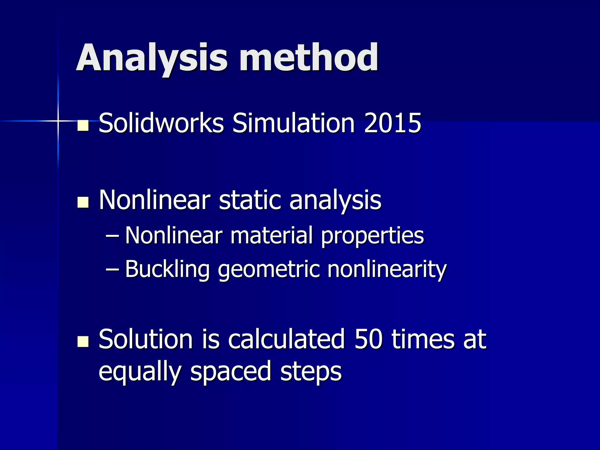 Nonlinear FEA analysis Rubber gasket | PDF