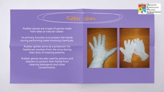 Manufacturing Process of Rubber Gloves | PPTX