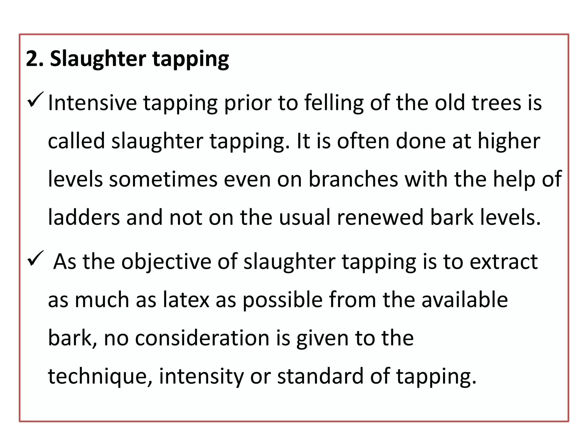 Rubber hrvest and processing 3 | PPTX