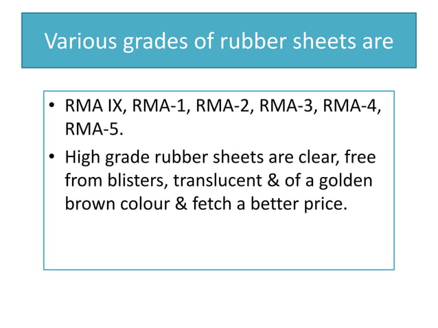 Rubber hrvest and processing 3 | PPTX | Skin Care | Beauty