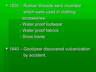 Rubber industry | PPT