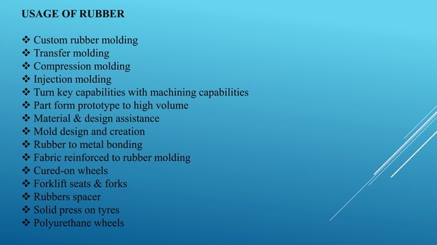 Rubber industry Presentation | PPTX | Business | Business and Finance