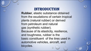 Rubber manufacturing pdf | PDF | Chemistry | Science