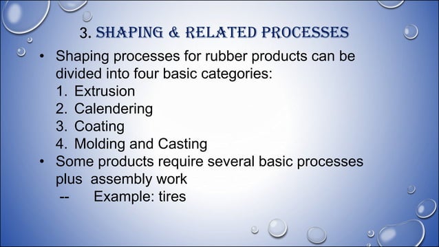 Rubber manufacturing pdf