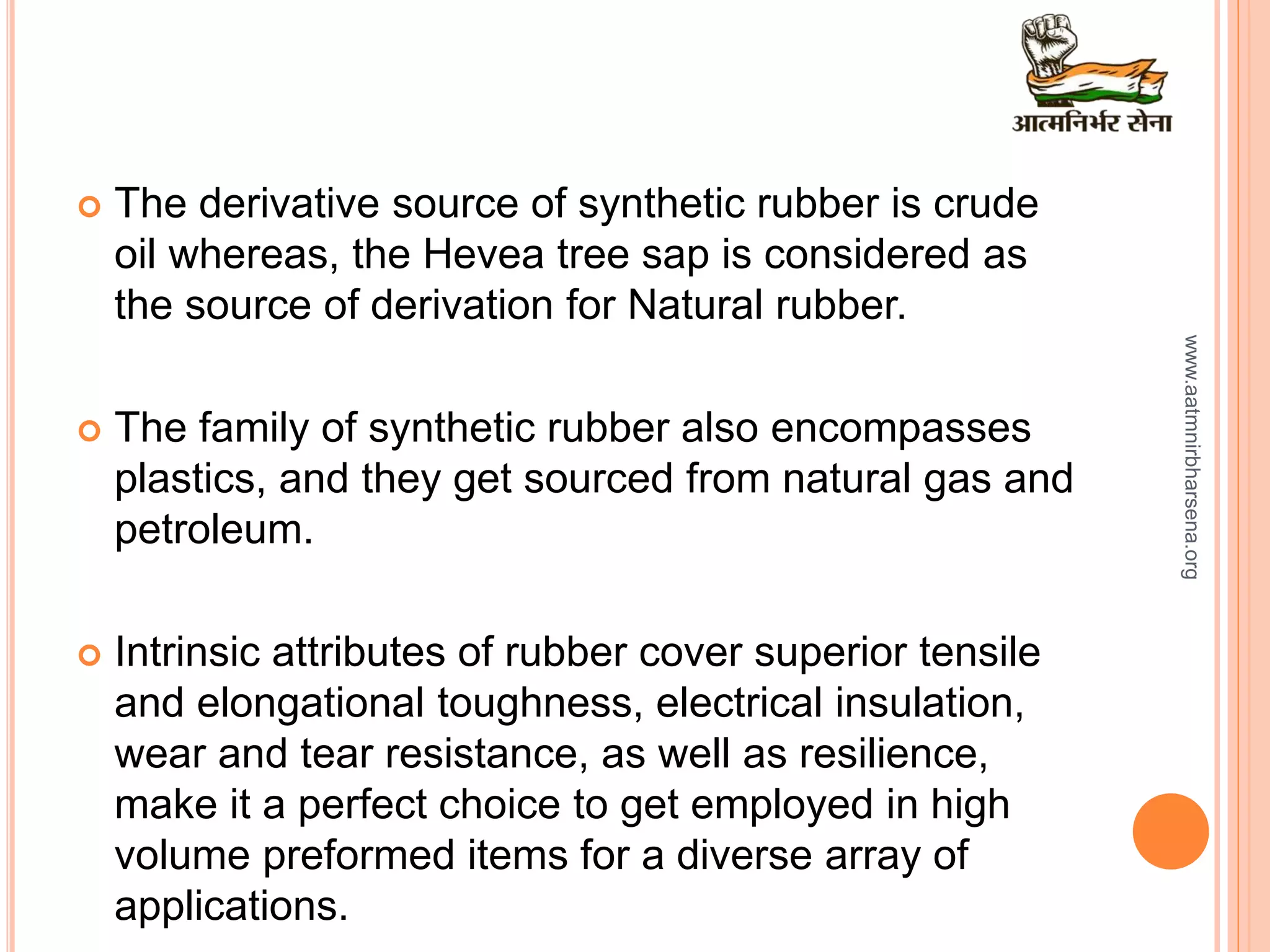 Rubber molding business plan | Aatmnirbhar Sena | PPTX