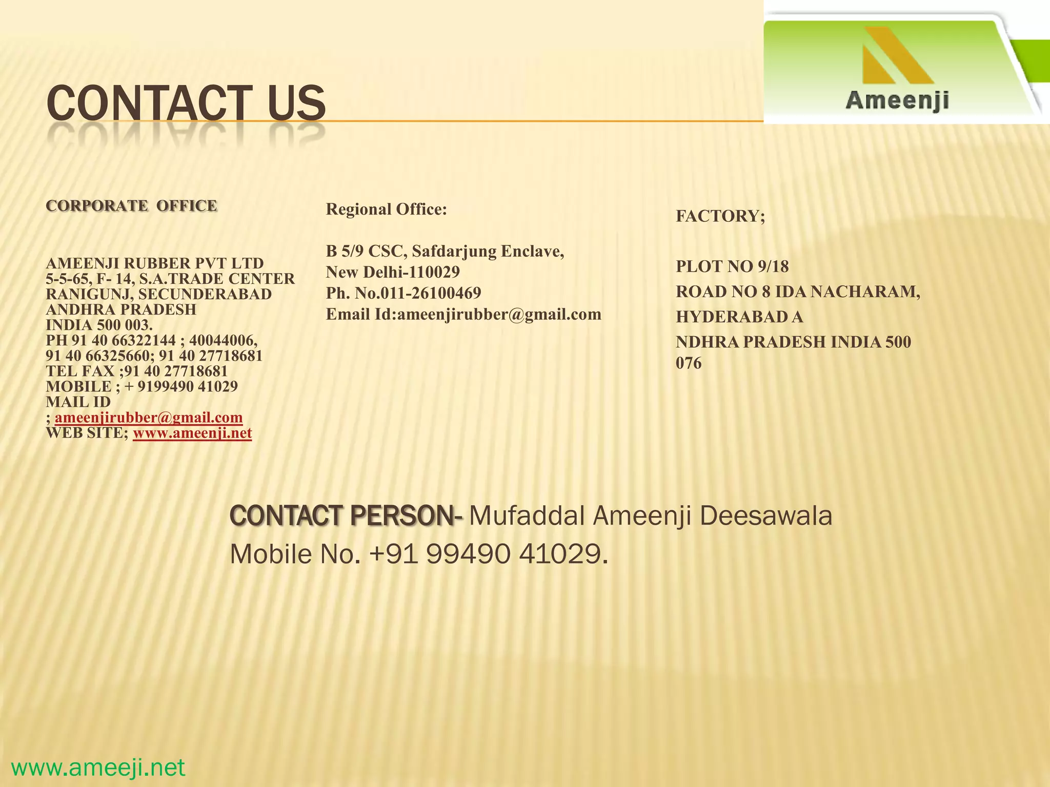 Rubber moulded and bridge bearing pads by ameenji rubber private ...