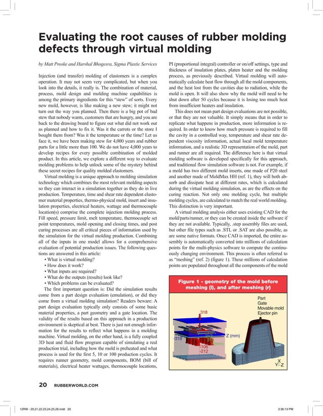 Rubber moulding defects | PDF | Chemistry | Science