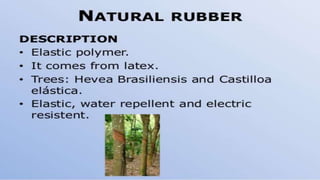 Polymer chemistry in natural and synthetic rubber | PPTX