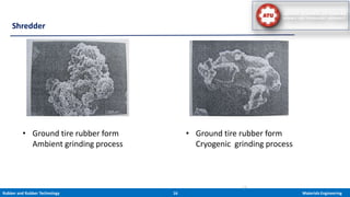 Rubber and Rubber Technology | PPTX