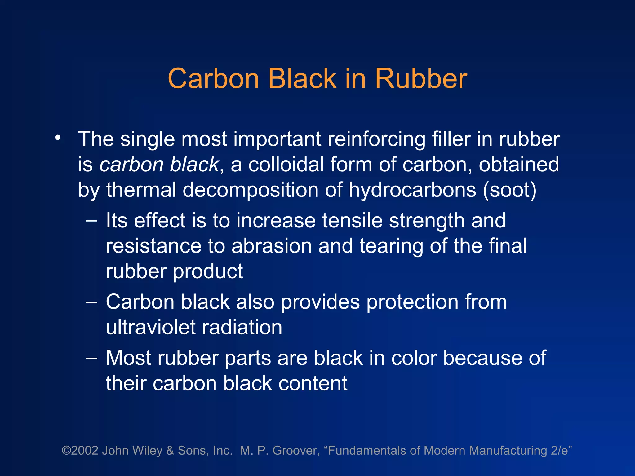 Rubber processing technology | PPT