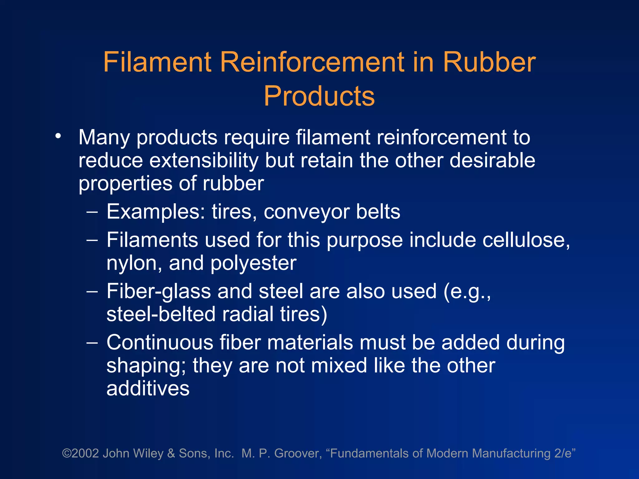 Rubber processing technology | PPT