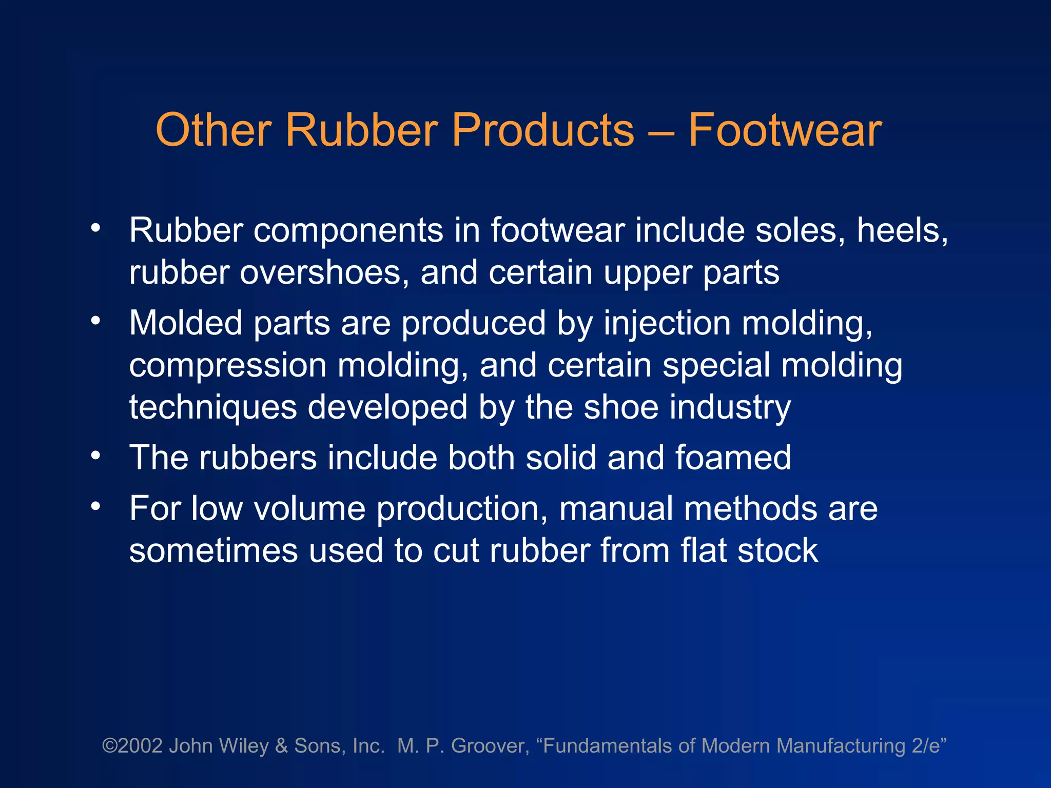 Rubber processing technology | PPT