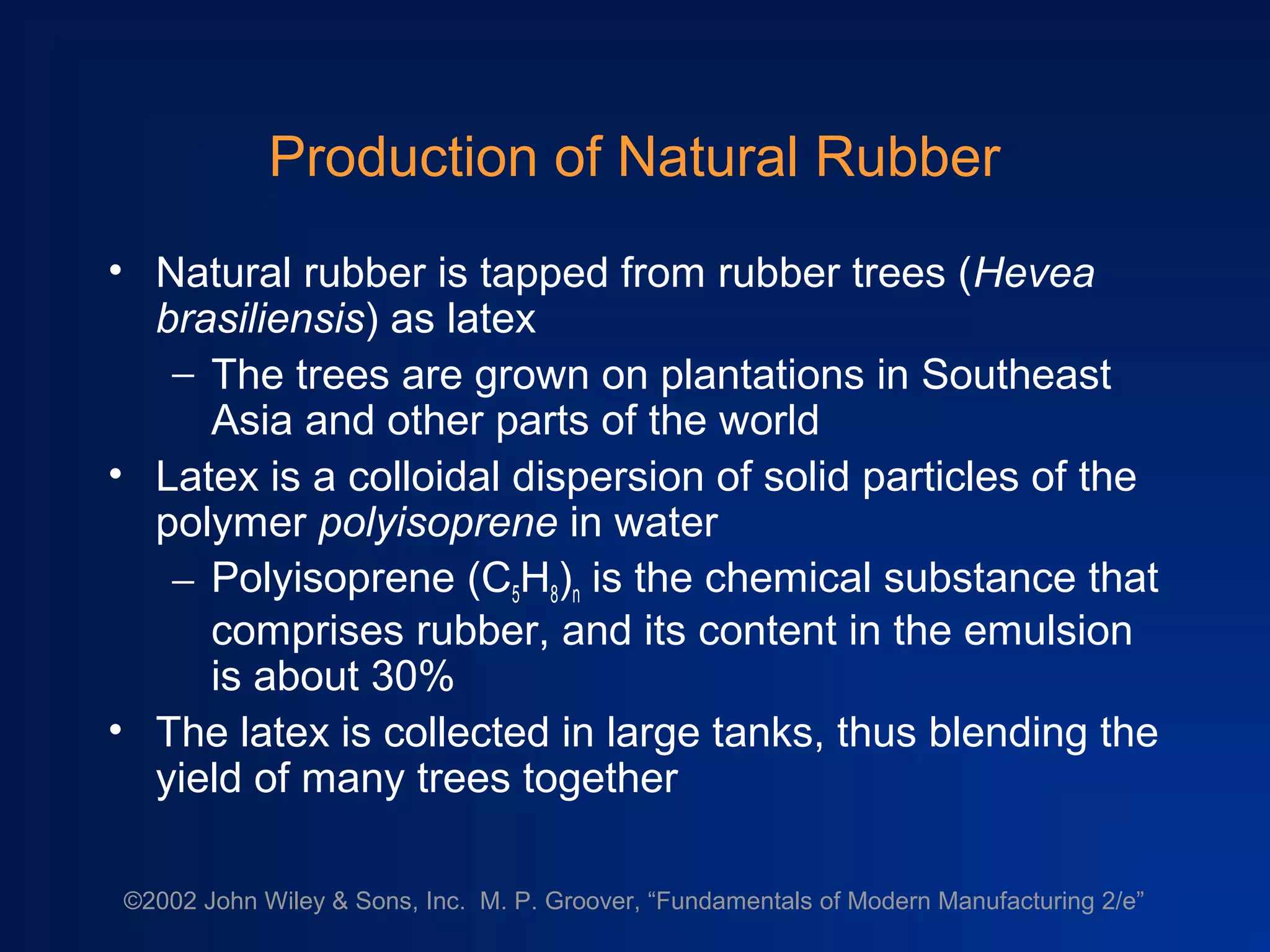 Rubber processing technology | PPT