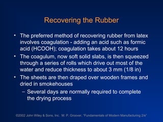 Rubber processing technology | PPT