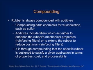 Rubber processing technology | PPT