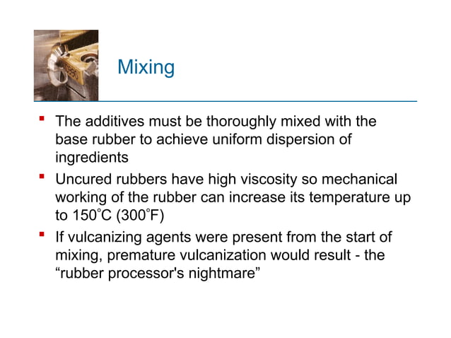 Rubber Processing Technology and Compounding.ppt | Chemistry | Science