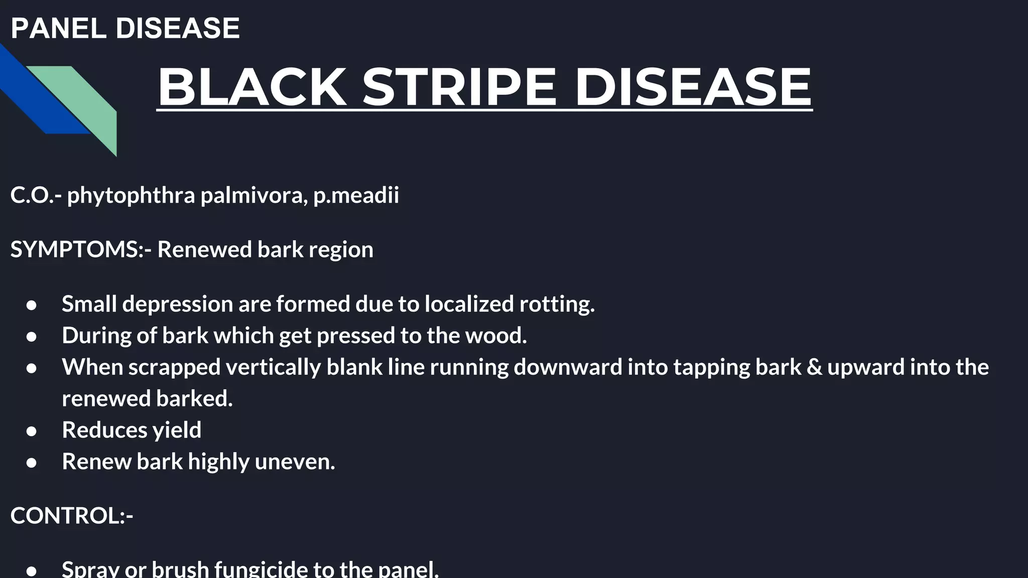 Rubber tree disesae | PPTX