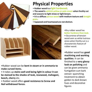 Rubberwood | PDF