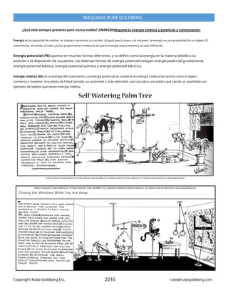 Actividades con Rube goldberg-resources | PDF
