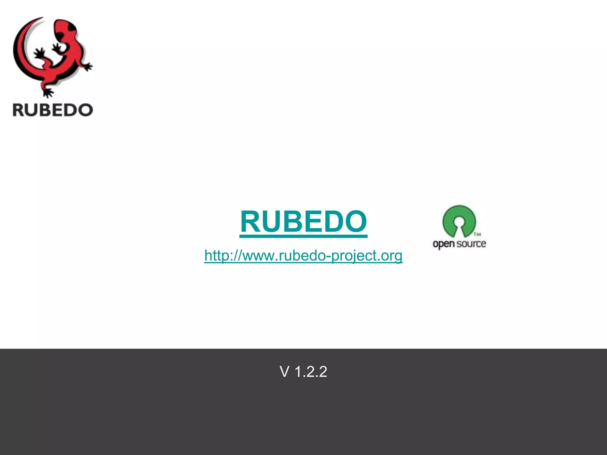 Rubedo and customization | PPT