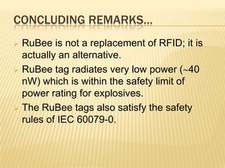 RuBee in Underground Coal Mines | PPT
