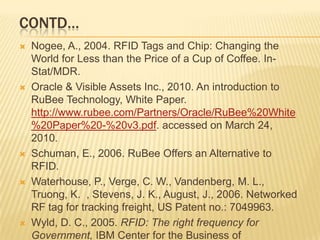 RuBee in Underground Coal Mines | PPT