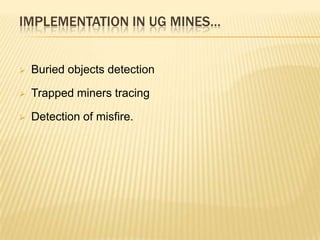 RuBee in Underground Coal Mines | PPT